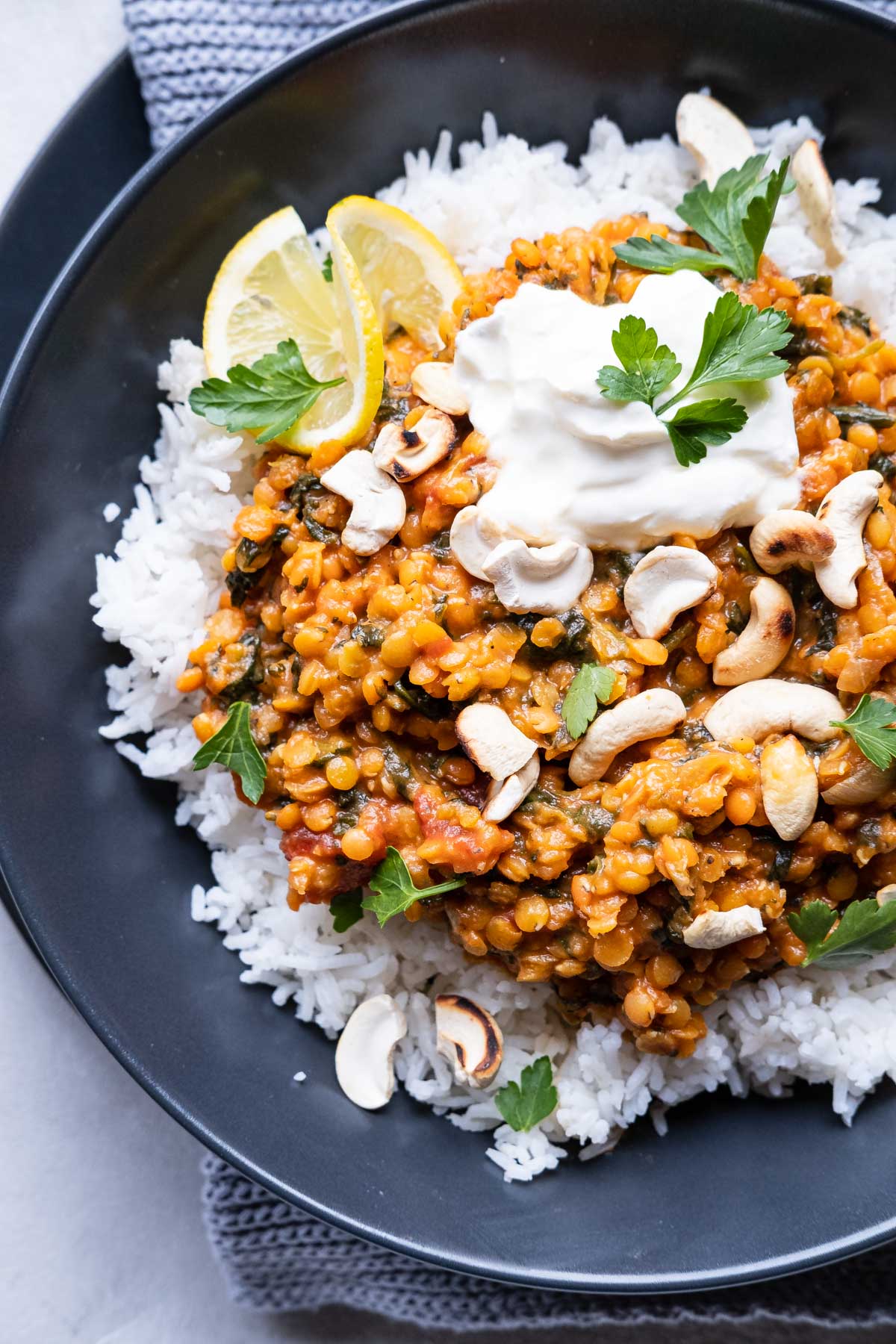 Linsen Dal Mit Spinat - Beste Kochrezepte