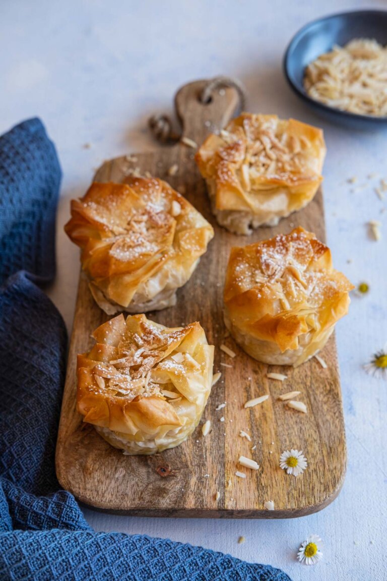 Mini-Apple-Pies mit Filoteig - Schnelle & einfache Rezepte