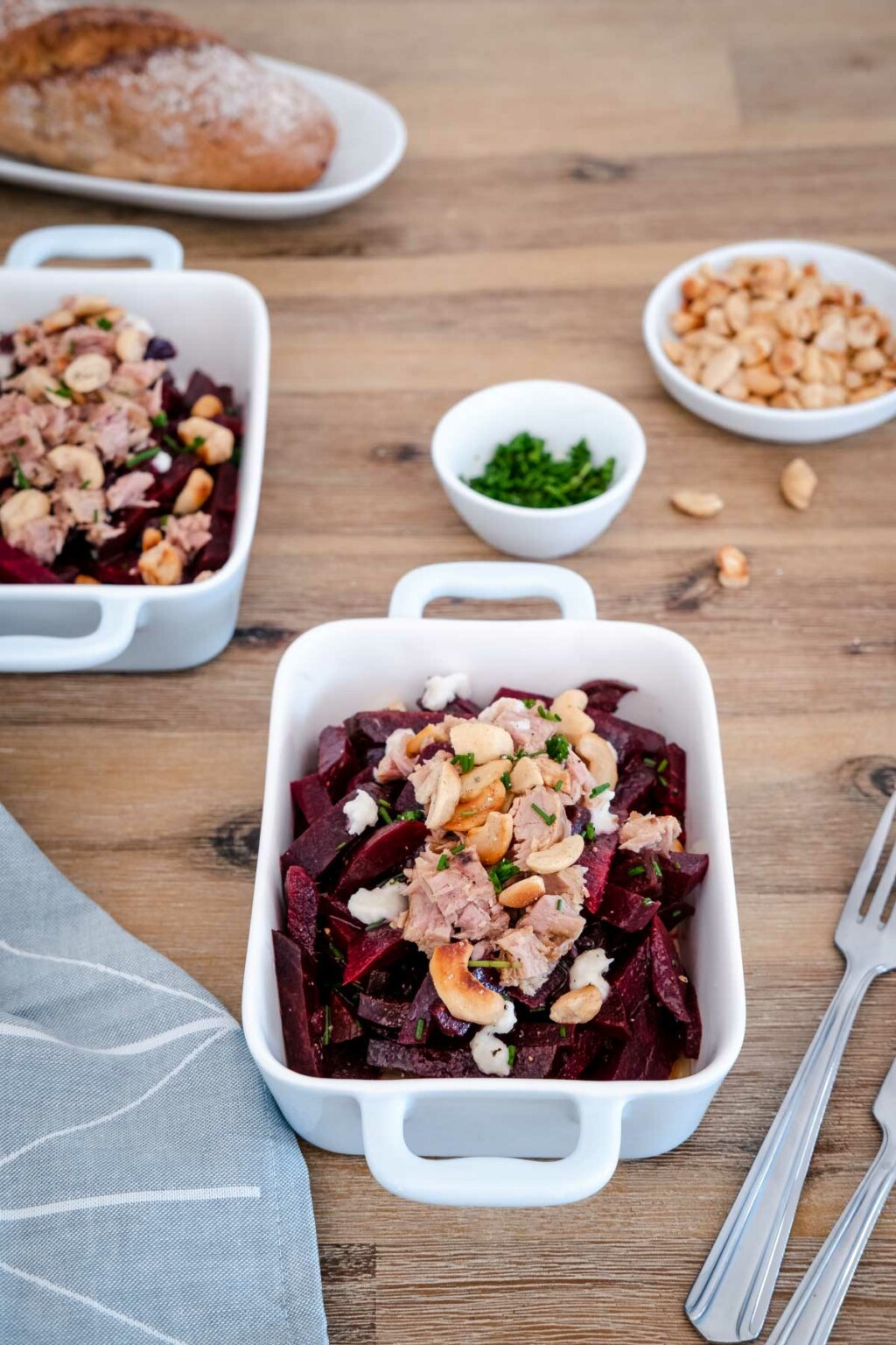 Schneller Rote-Bete-Thunfischsalat - Schnelle & einfache Rezepte